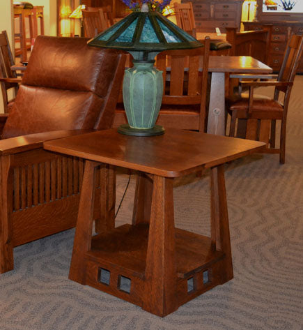 Limbert Pagoda Style 164 Mission Arts and Crafts Side Table ...